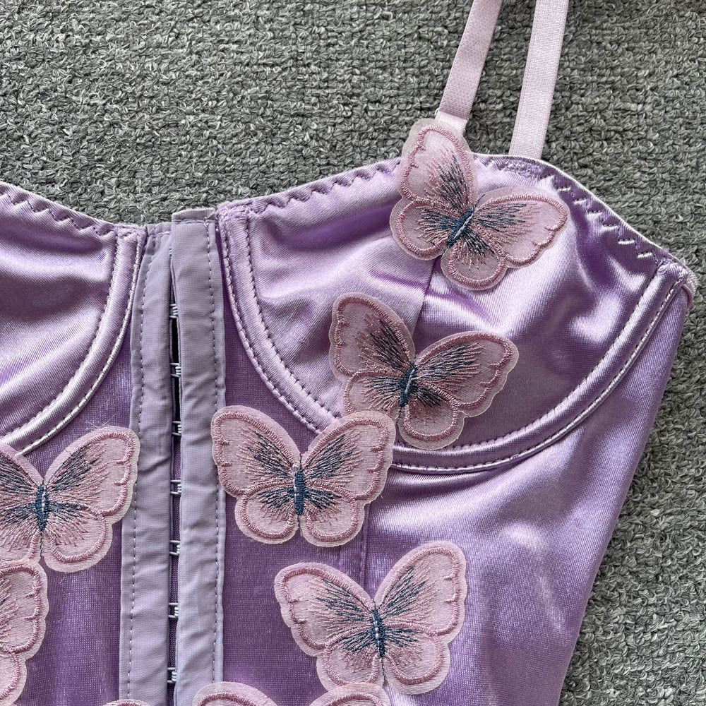 3-dimensional Butterfly Short Camisole– irococo