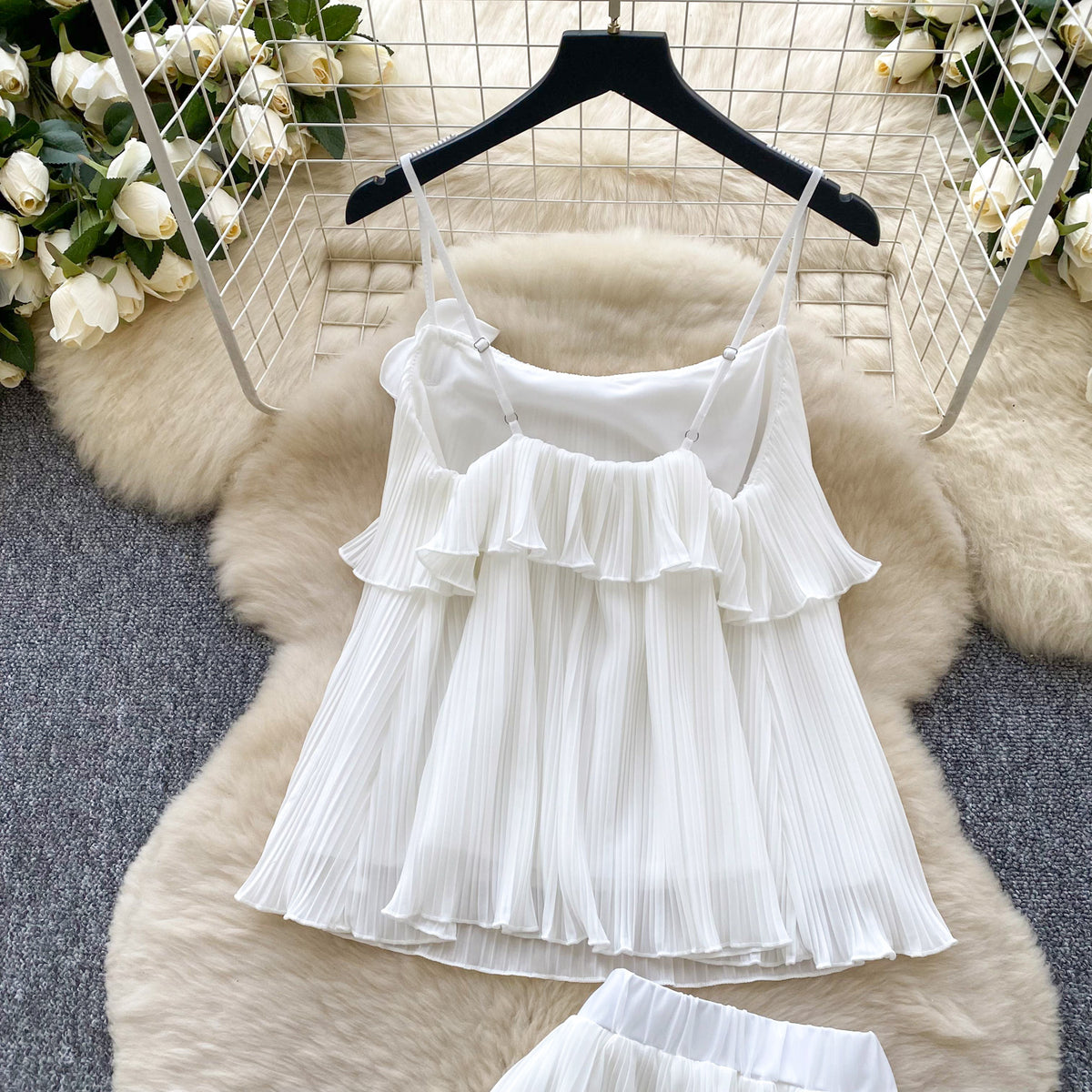 Layered Camisole & Skirt Fairy 2Pcs– irococo